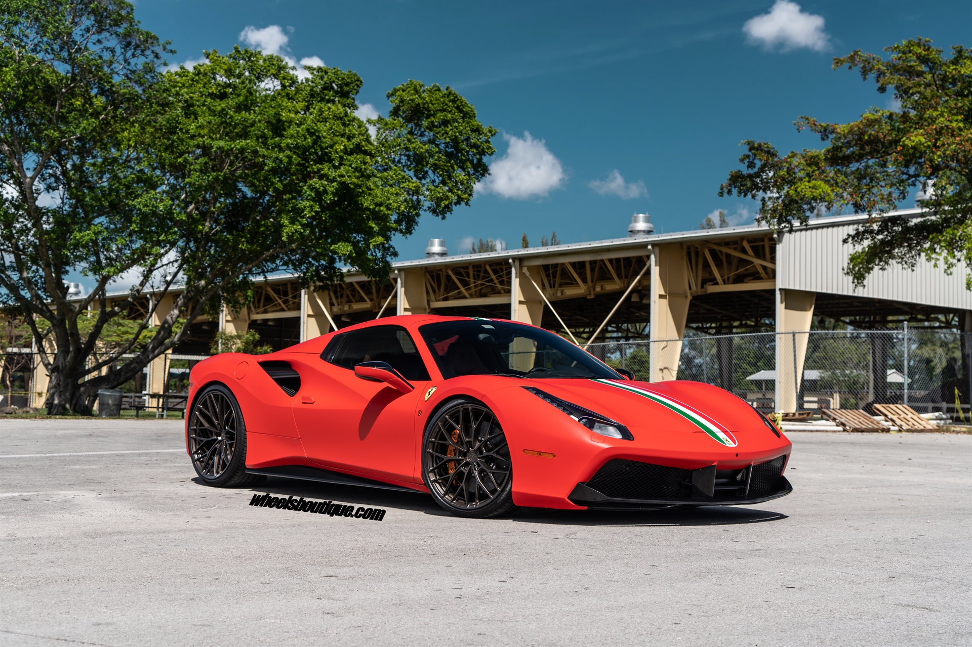 Ferrari 488 Spider | | on ANRKY AN10 | Bronze | Wheels Boutique