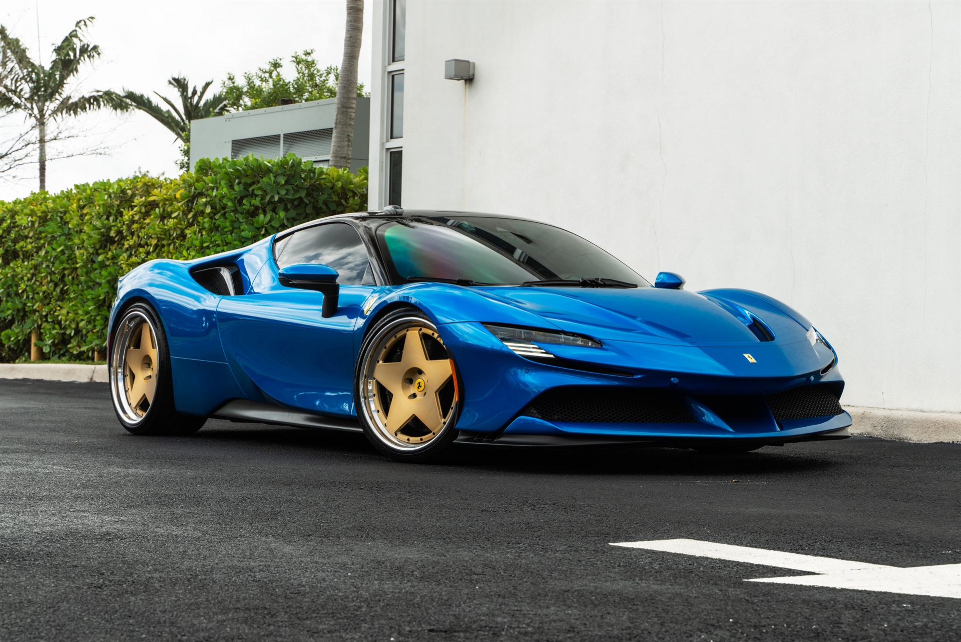 1886 wheels S008 | Ferrari SF90 Blu Corse – Wheels Boutique